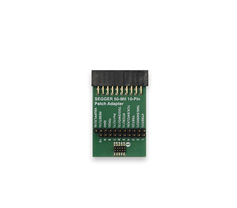 SEGGER 50-Mil 10-Pin Patch Adapter
